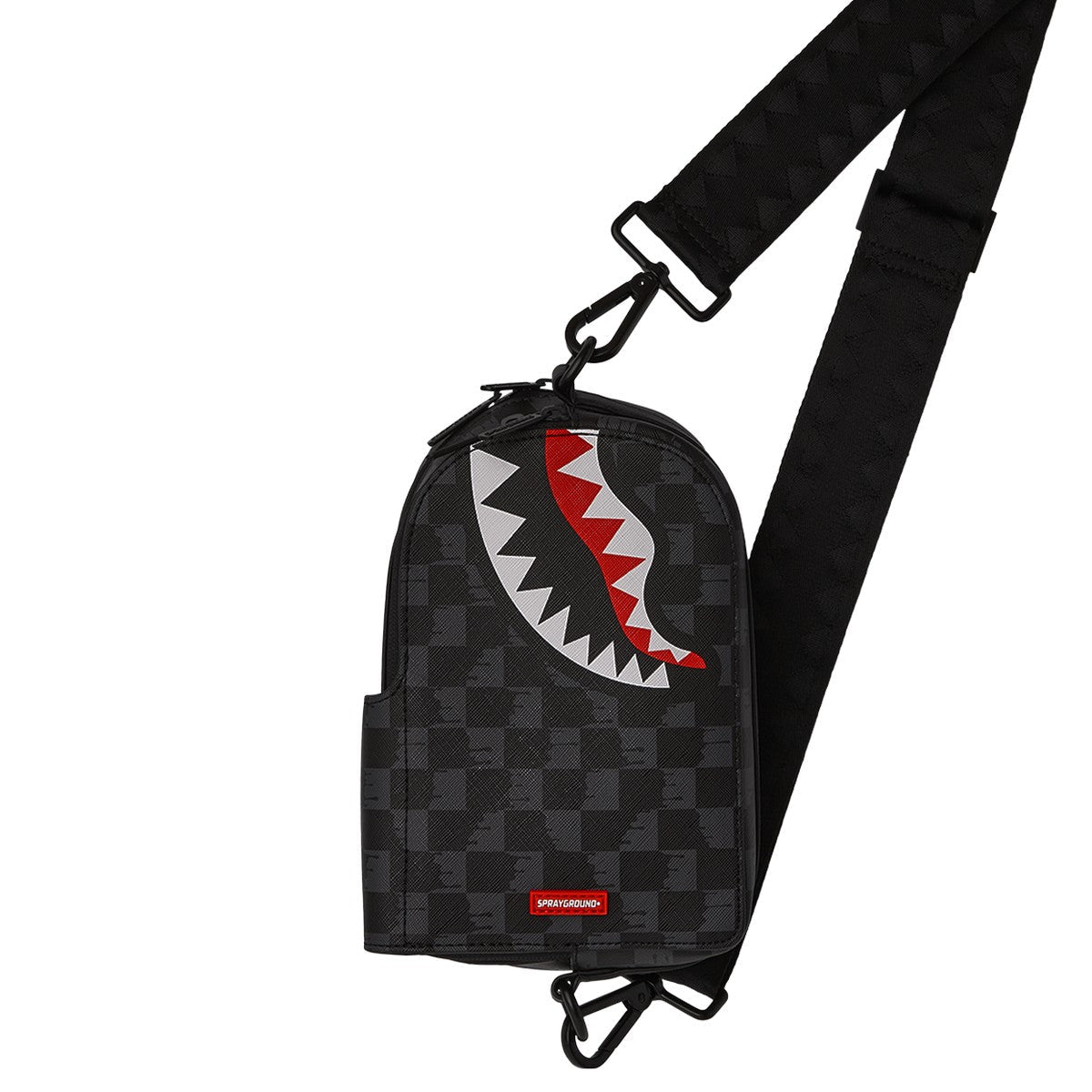 SPRAYGROUND Tracolla Uomo DRIP CHECK SHARK BACKPACK SLING 910B6569NSZ ...